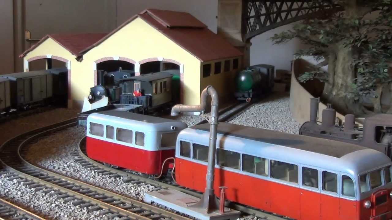 Trains miniatures : fête du train chez Ardèche Miniatures - YouTube