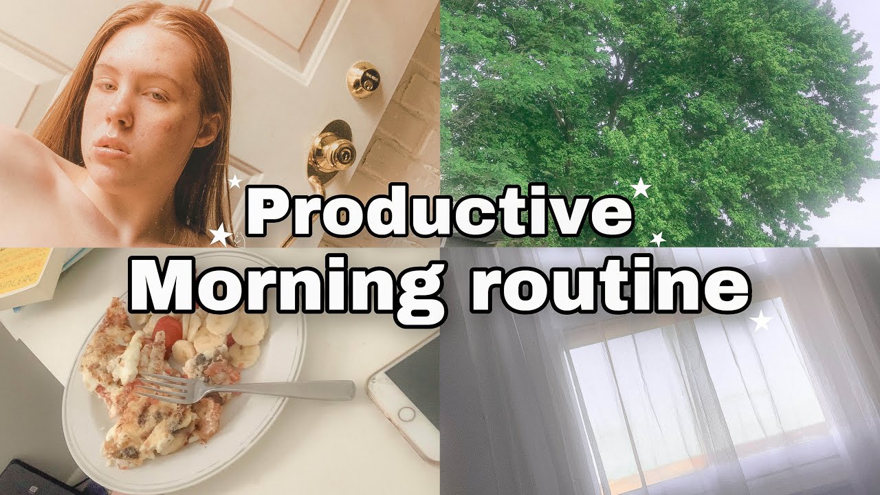 My productive summer morning routine 2020 - YouTube