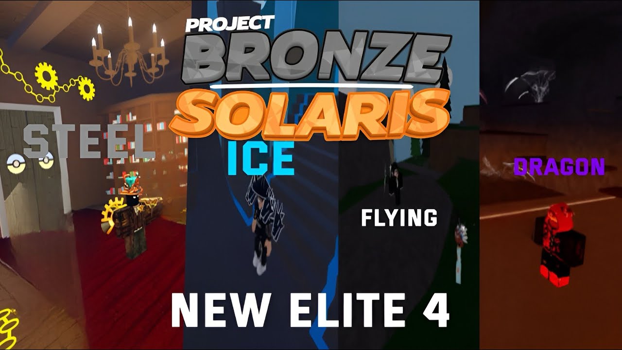 Pokemon Brick Bronze | Project Bronze Solaris - The Elite Four - YouTube