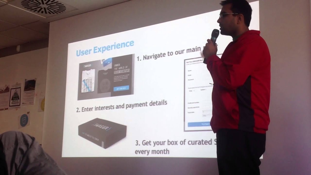 Pitch Swaggr - Louis Sayers - T-shirt sponsorizzare aziende e startup ...