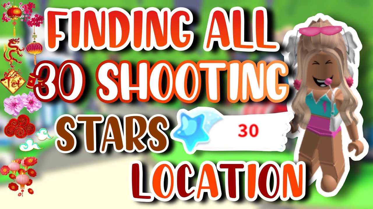 *DAY 2* ALL 30 *STAR LOCATIONS* In Adopt Me!! 🧧🐆 - YouTube