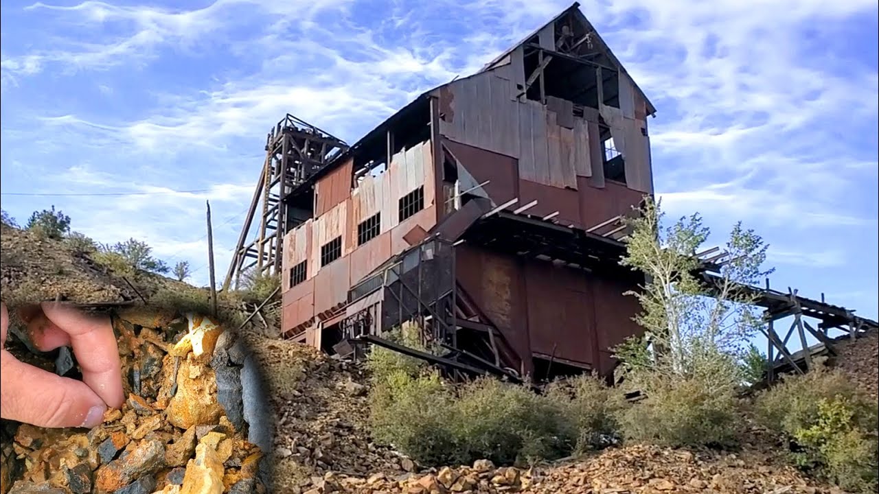 Abandoned Gold Mine in the Mountains - YouTube