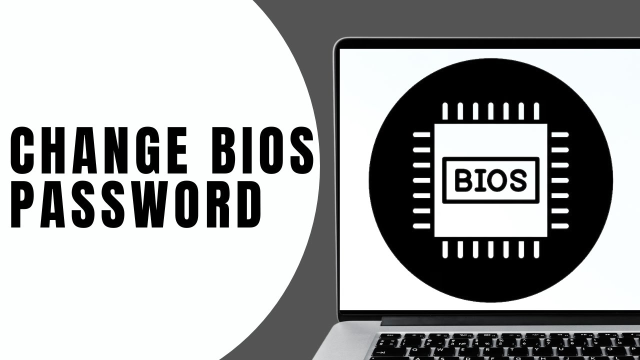 How to Create, Disable and Change a BIOS Password - YouTube