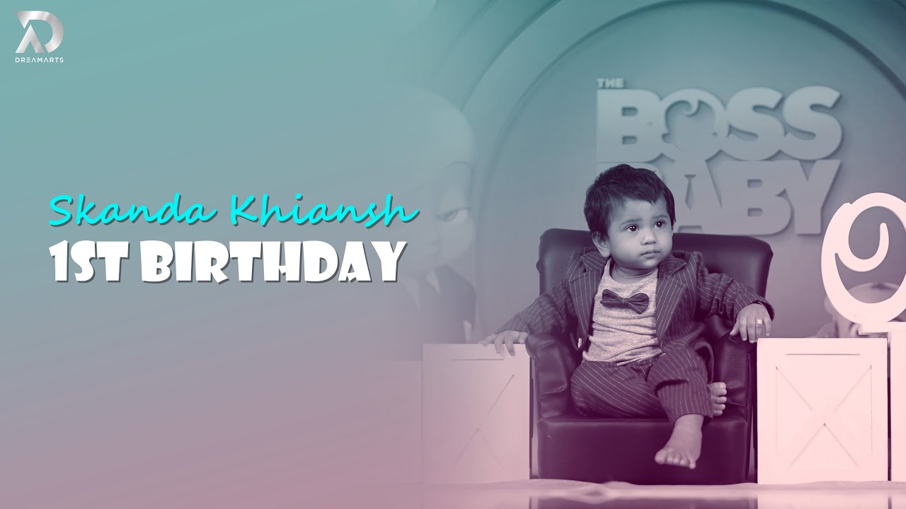 Skanda Khiansh Pre Birthday song #birthdaycelebration #promo - YouTube