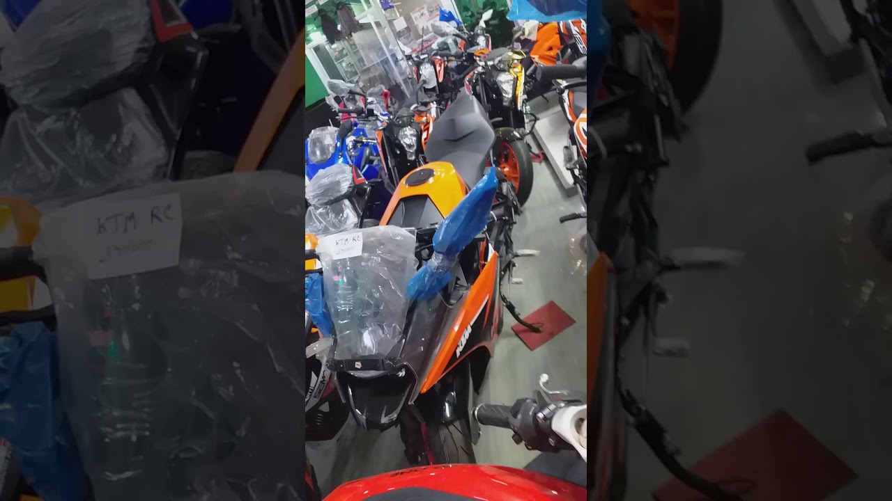 KTM bike in Dinajpur showroom - YouTube