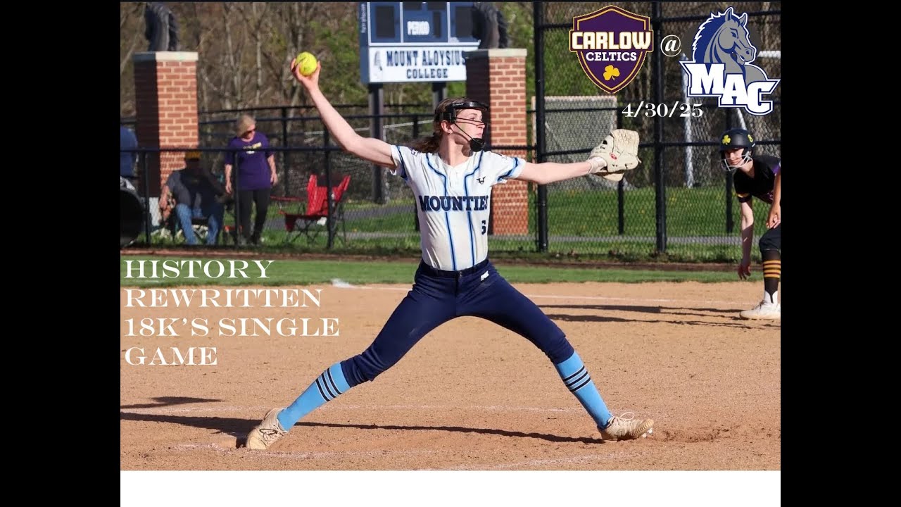 Jessica Koptcho NCAA Mount Aloysisus College single game school record ...