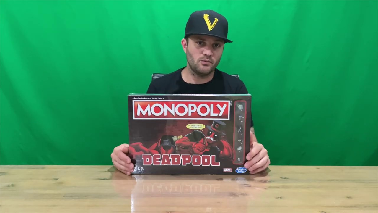 Ep 280 - Limited Edition Deadpool 2017 Monopoly Unboxing - YouTube