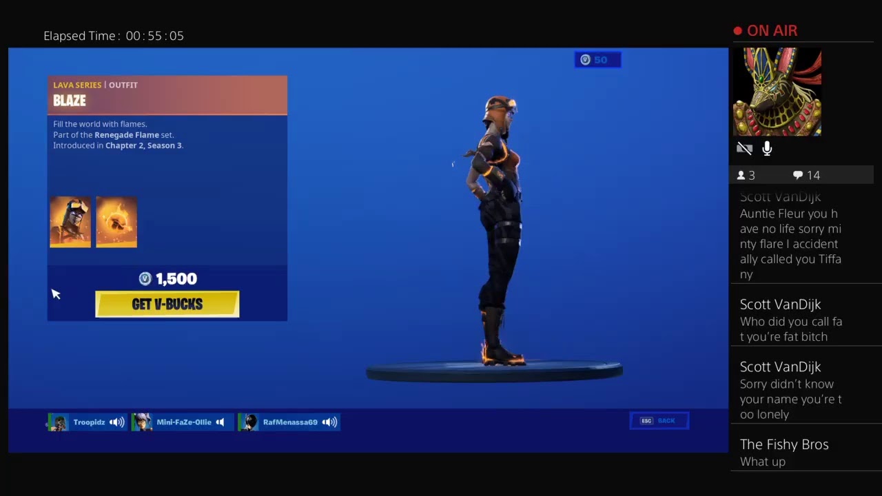 Mini-FaZe-Ollie's Live PS4 Broadcast - YouTube