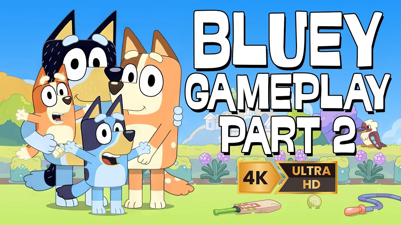 Bluey : The Videogame - CHATTERMAX STOLE THE TREASURE MAP - Part 2 - 4K ...