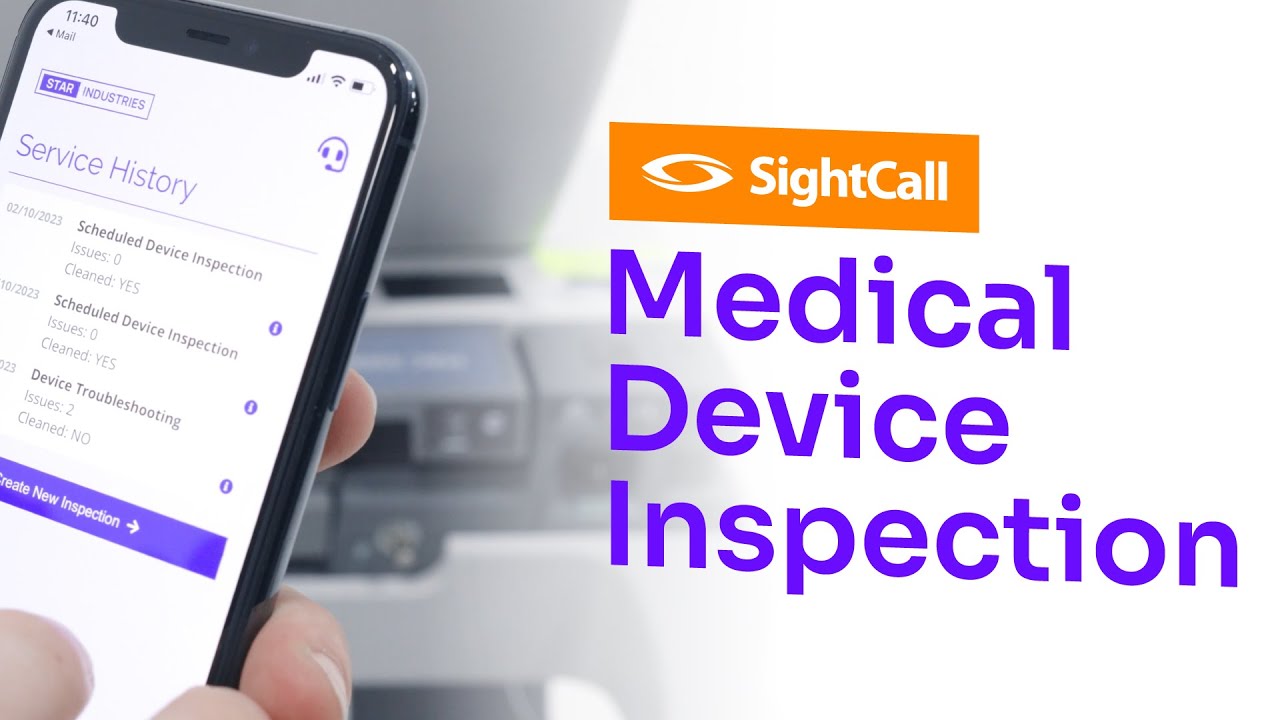 Medical Device Inspection with SightCall - YouTube