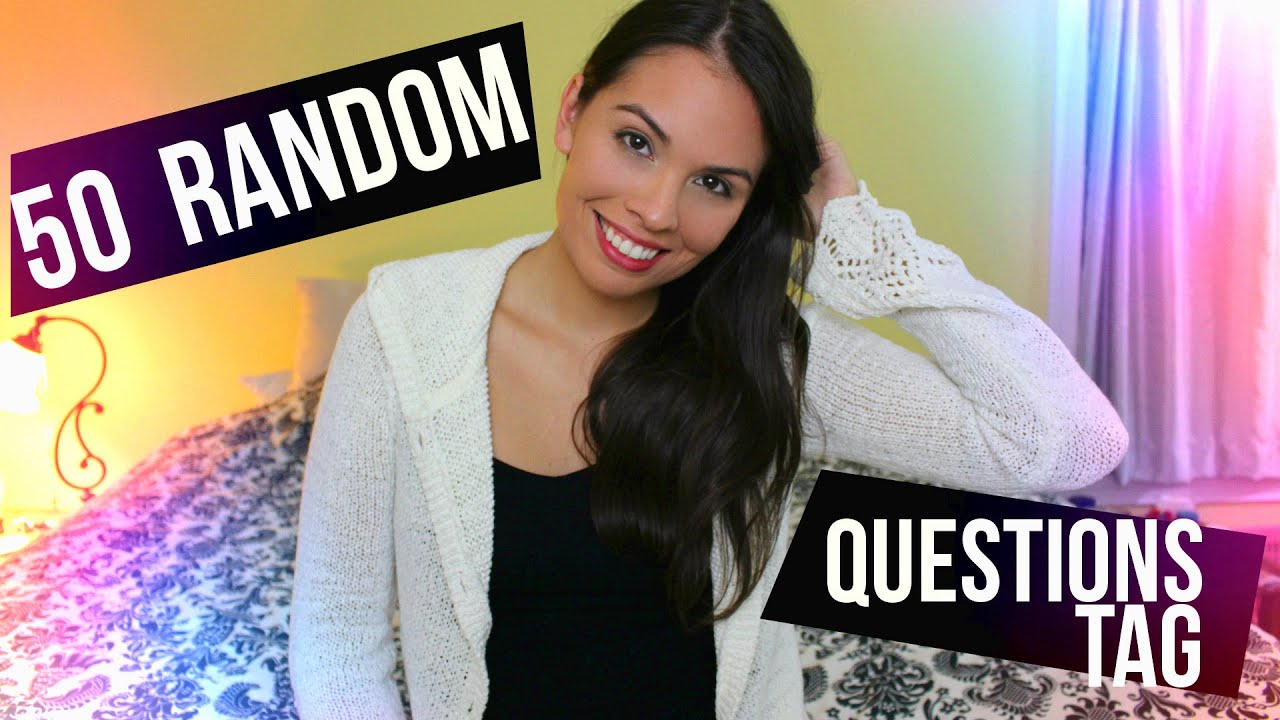 50 Random Questions Tag - YouTube