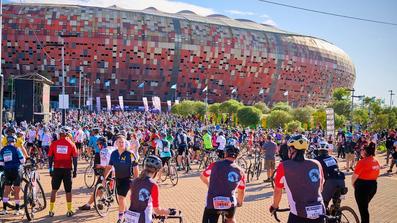 Virgin Active 947 Ride Joburg | Venue and Logistics 2023 - YouTube