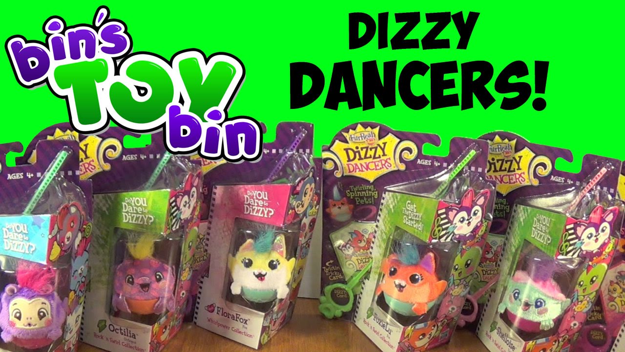 Opening 6 CUTE FurReal Friends DIZZY DANCERS! Review by Bin's Toy Bin ...