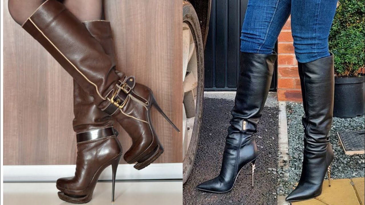 TOP LATEST FASHION FOR WORKING LADIES OF BEAUTIFUL ATTRACTIVE LEATHER ...