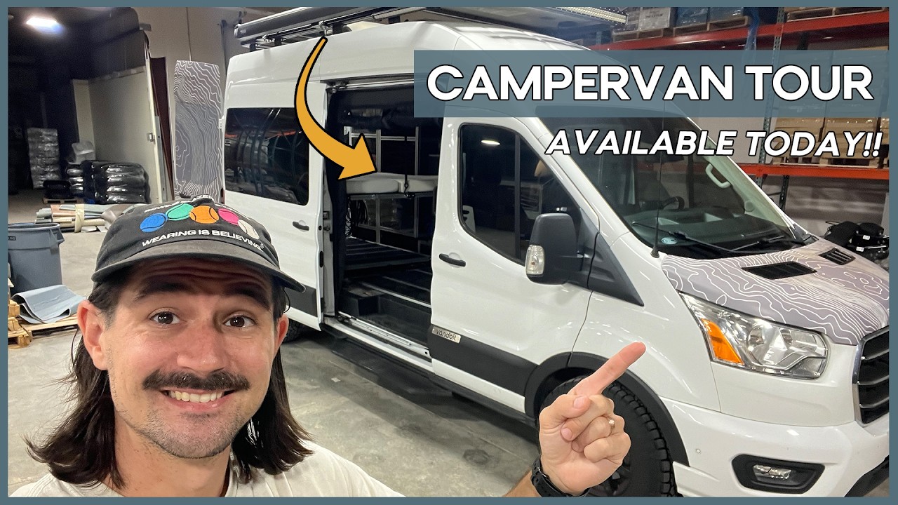 Get Your Hands On The Ultimate Ford Transit Camper Today Fully Modular Youtube