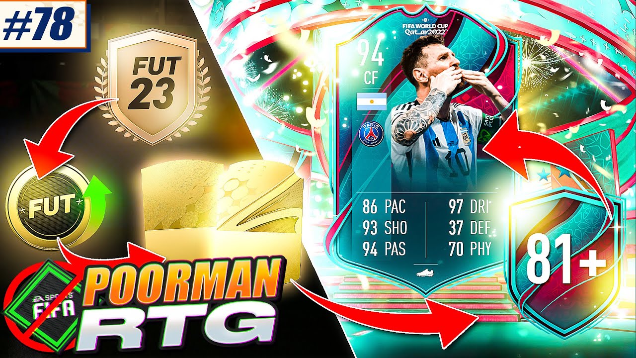 How I CRAFT 50x PACKS to try and pack TOTT 94 MESSI - RTG #78 - FIFA 23 ...