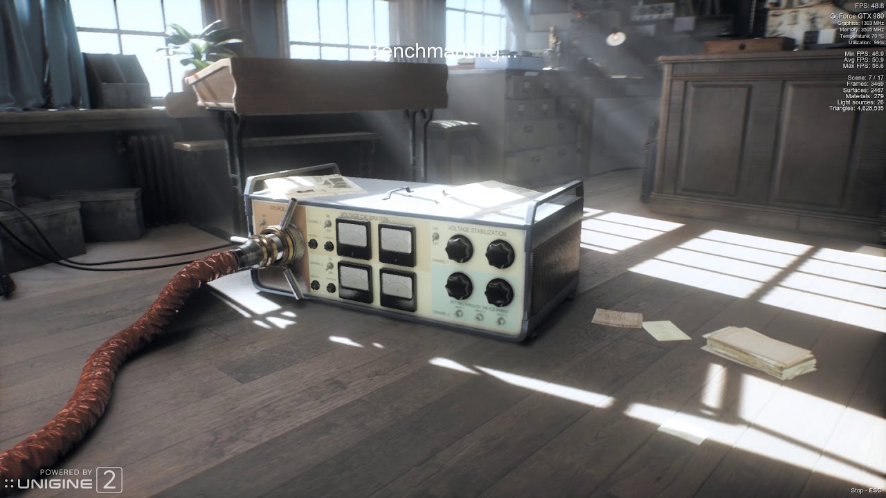 Unigine Superposition Benchmark | Ryzen 5 1600 @ 3.7GHz | GTX 980 ...