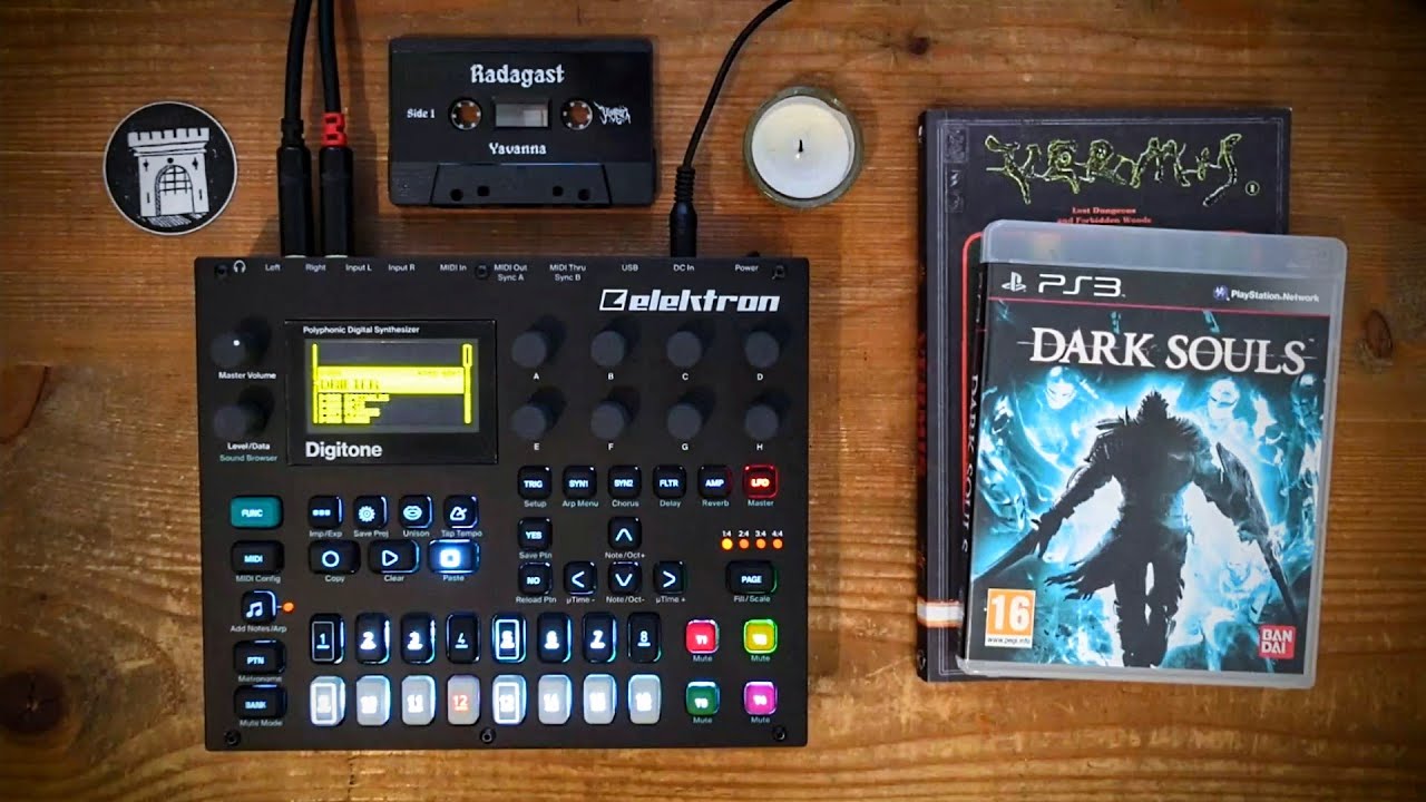 Digitone Dungeon Synth Sound Pack - YouTube