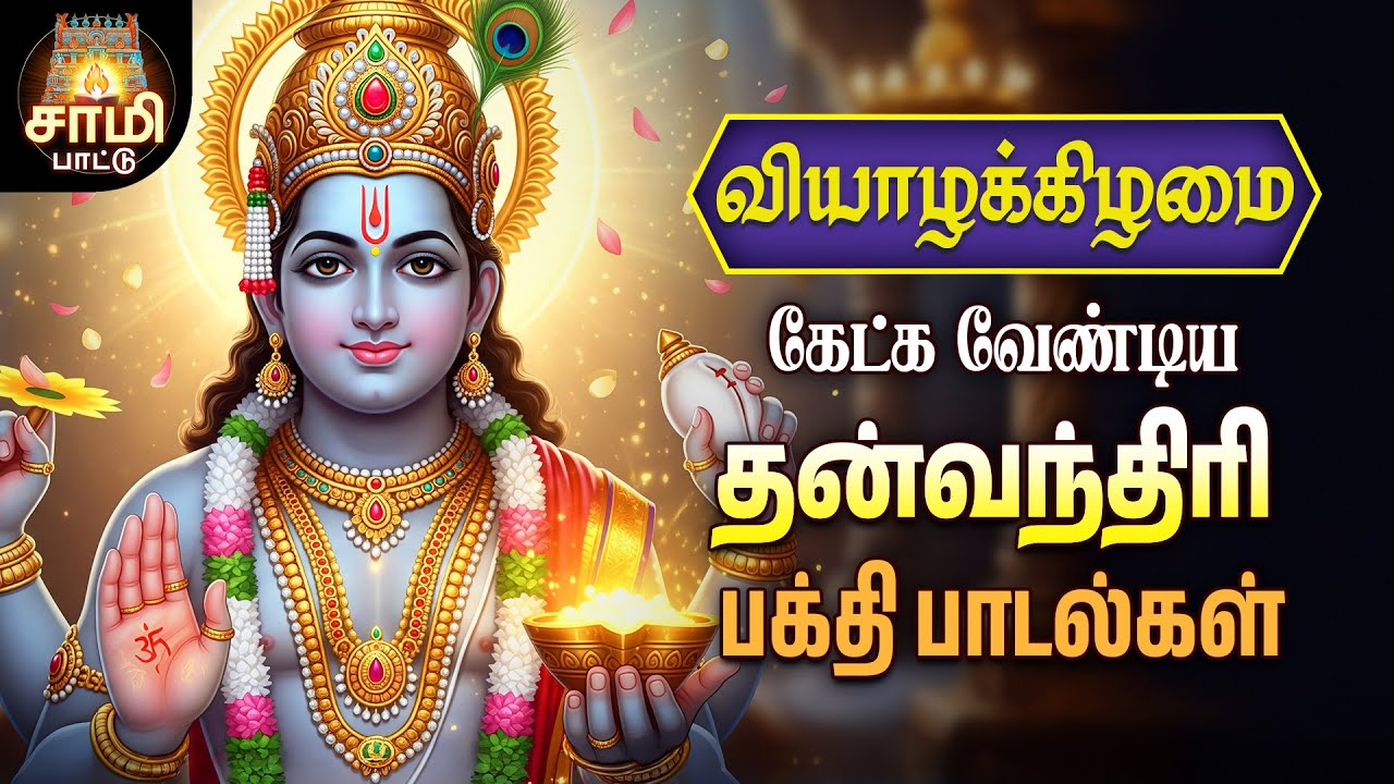 Thursday Most Powerful Arul Tharum Sri DHANVANTARI Songs | Non Stop ...