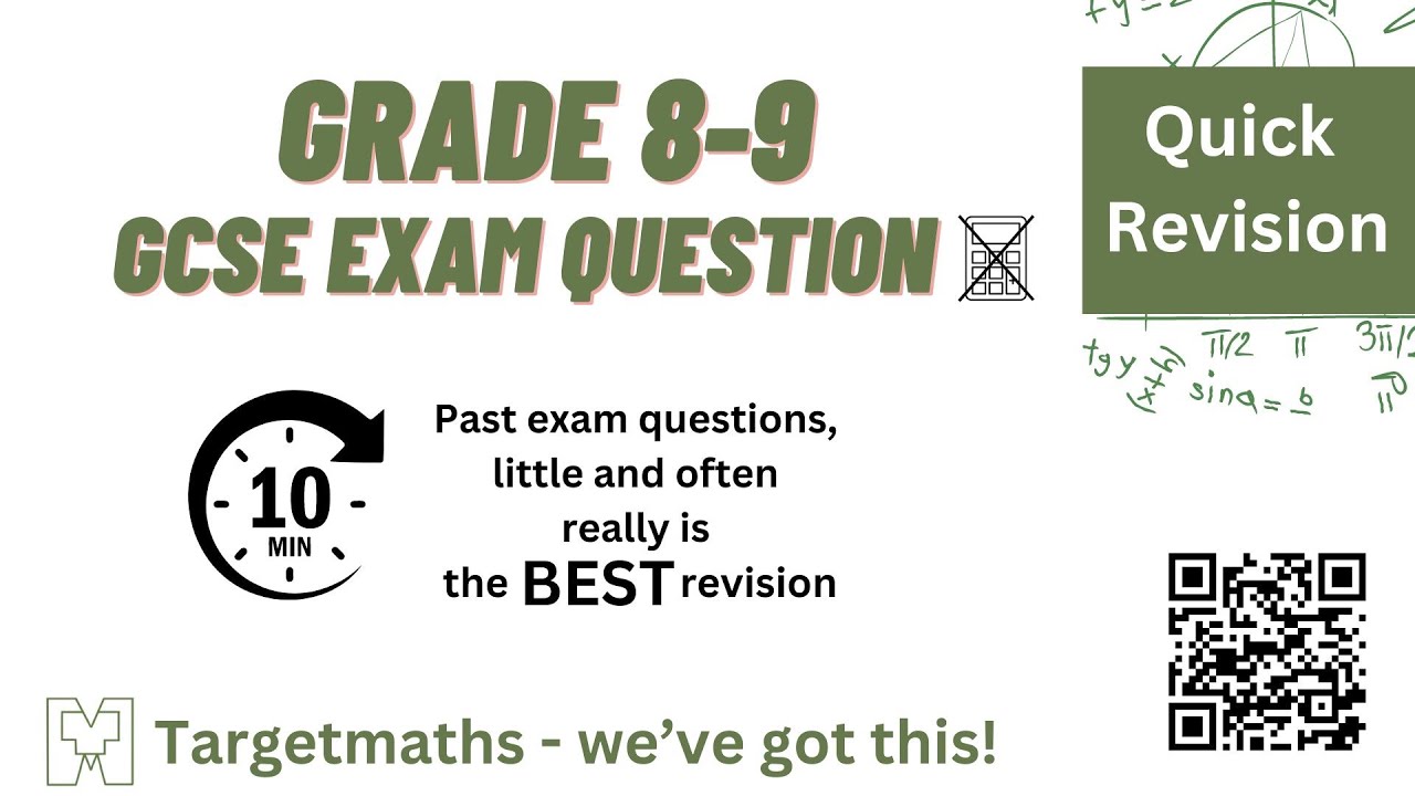 Proof, Exam Question Walkthrough | GCSE GRADE 8 | Daily Maths Challenge ...