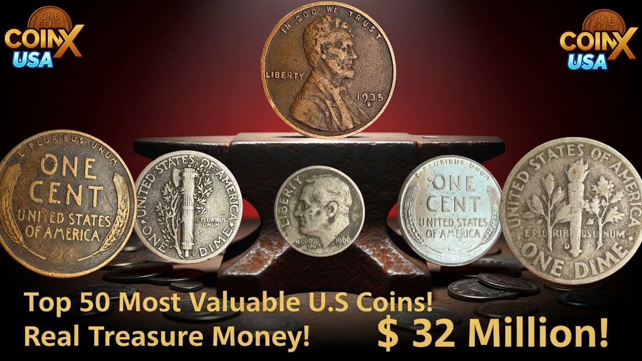 Top 50 Most Valuable Coins in America — Check Your Pocket Change NOW ...
