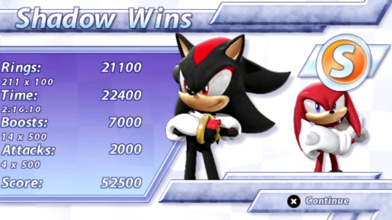 Sonic Rivals playthrough [Part 3: Shadow] - YouTube