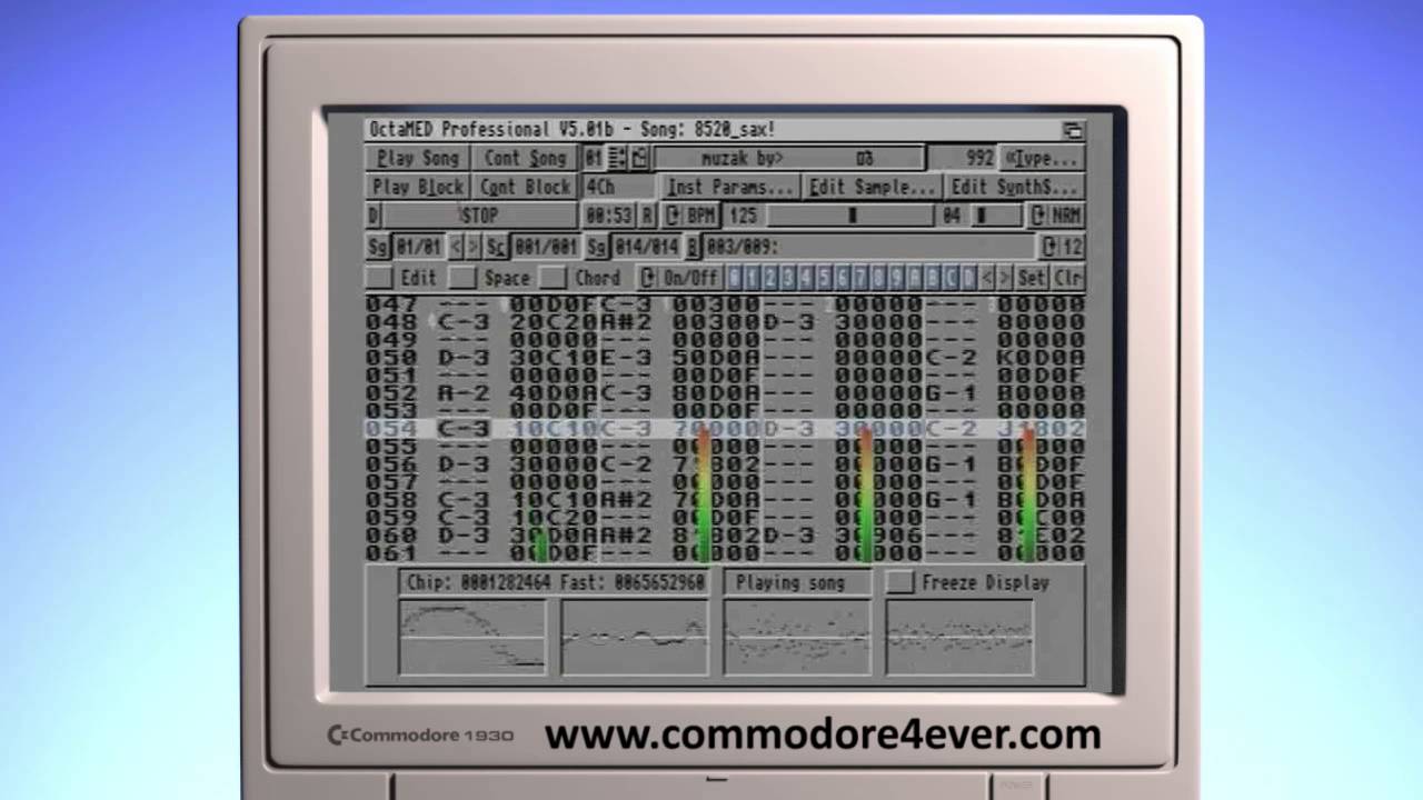 8520 sax! - .mod musical file - Commodore Amiga - YouTube
