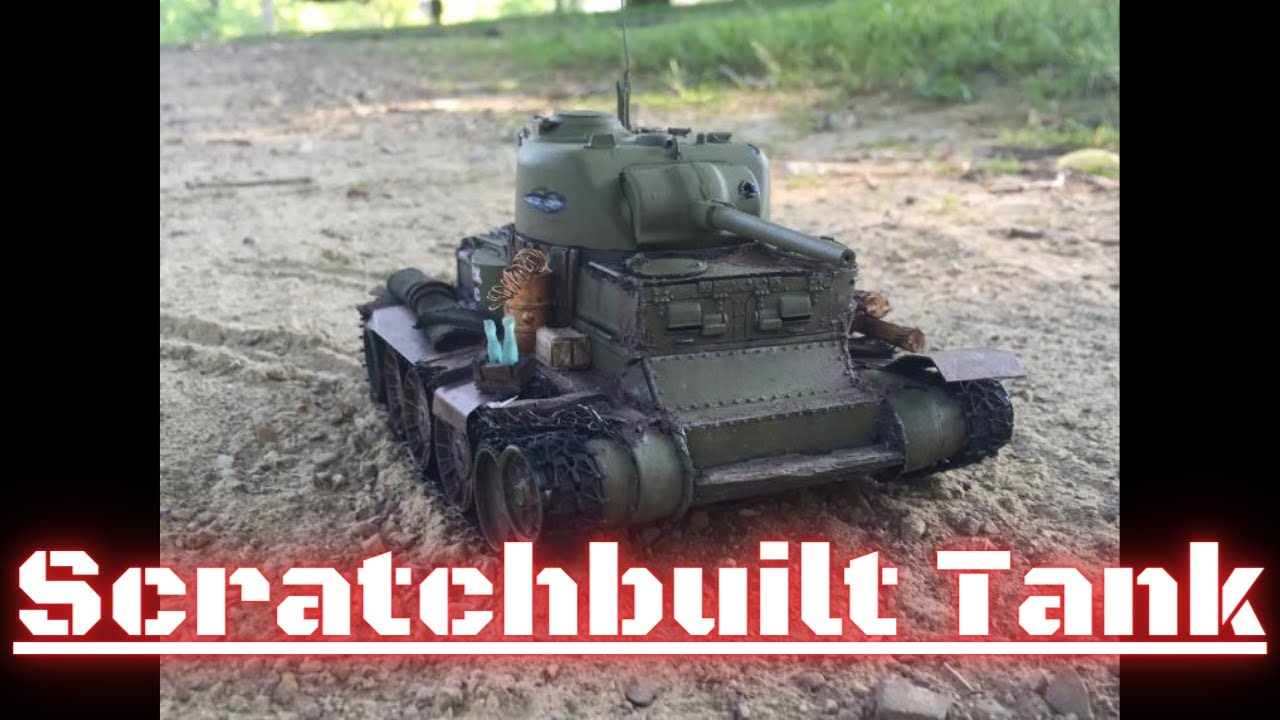 My First Scratchbuilt Tank! - YouTube