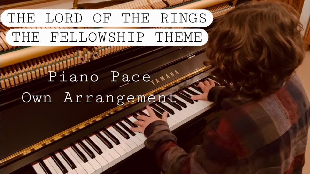 The Lord of the Rings - The Fellowship Theme (Howard Shore) // Piano ...