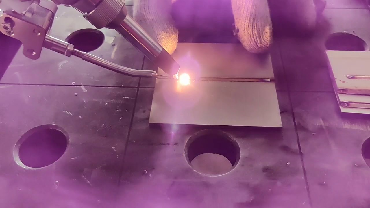 Welding machine welding sample video1 - YouTube