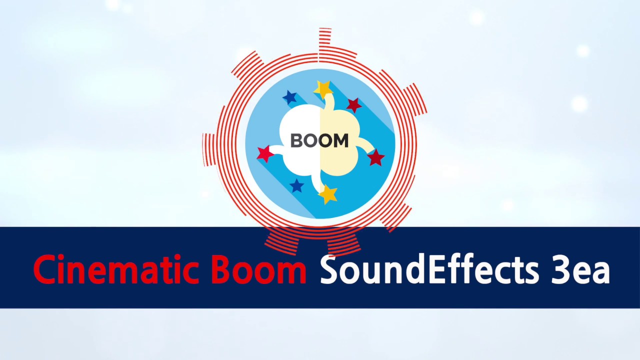 Cinematic Boom Sound Effect 3ea / Impact / Cinematic - YouTube
