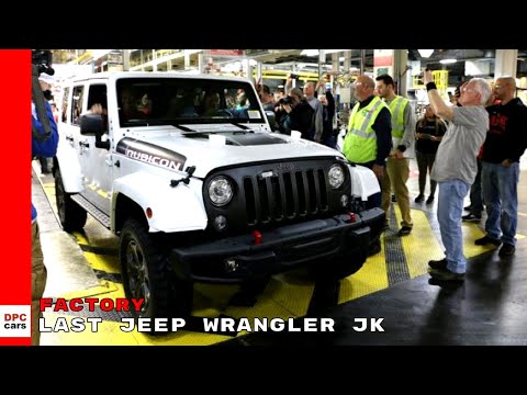 Last 2018 Jeep Wrangler JK Being Assembled At Factory