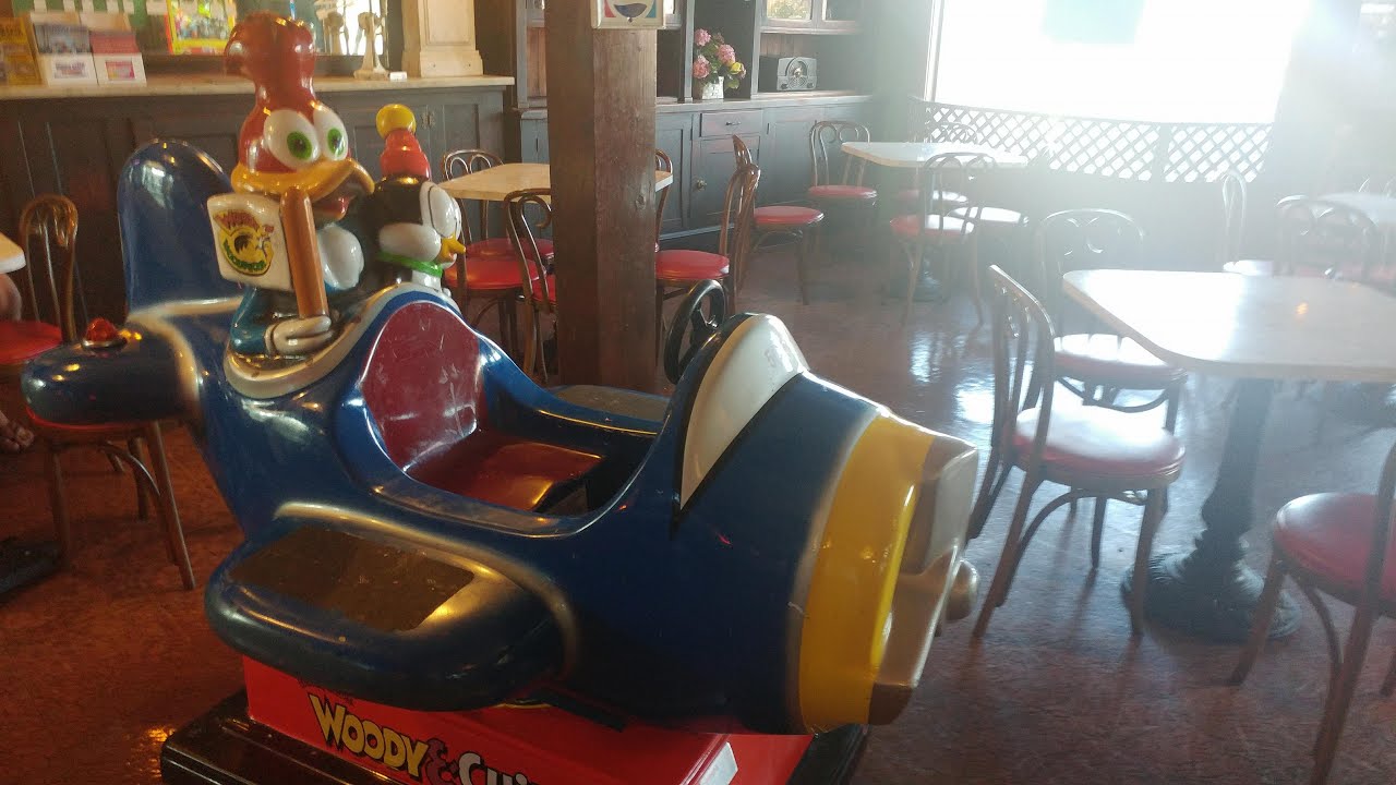 Woody Woodpecker Plane Coin-Operated Ride (My Version) - YouTube