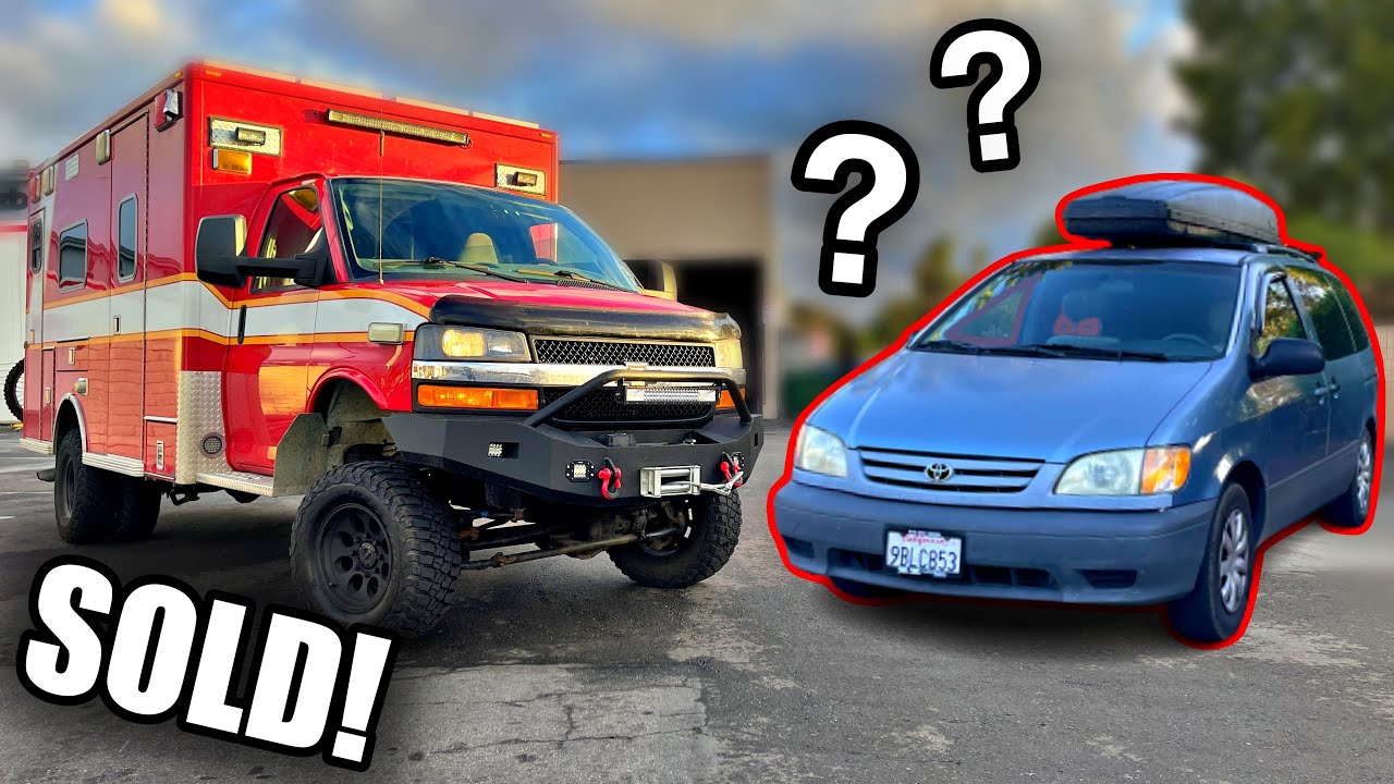 I Sold The Ambulance for A Minivan?? - YouTube