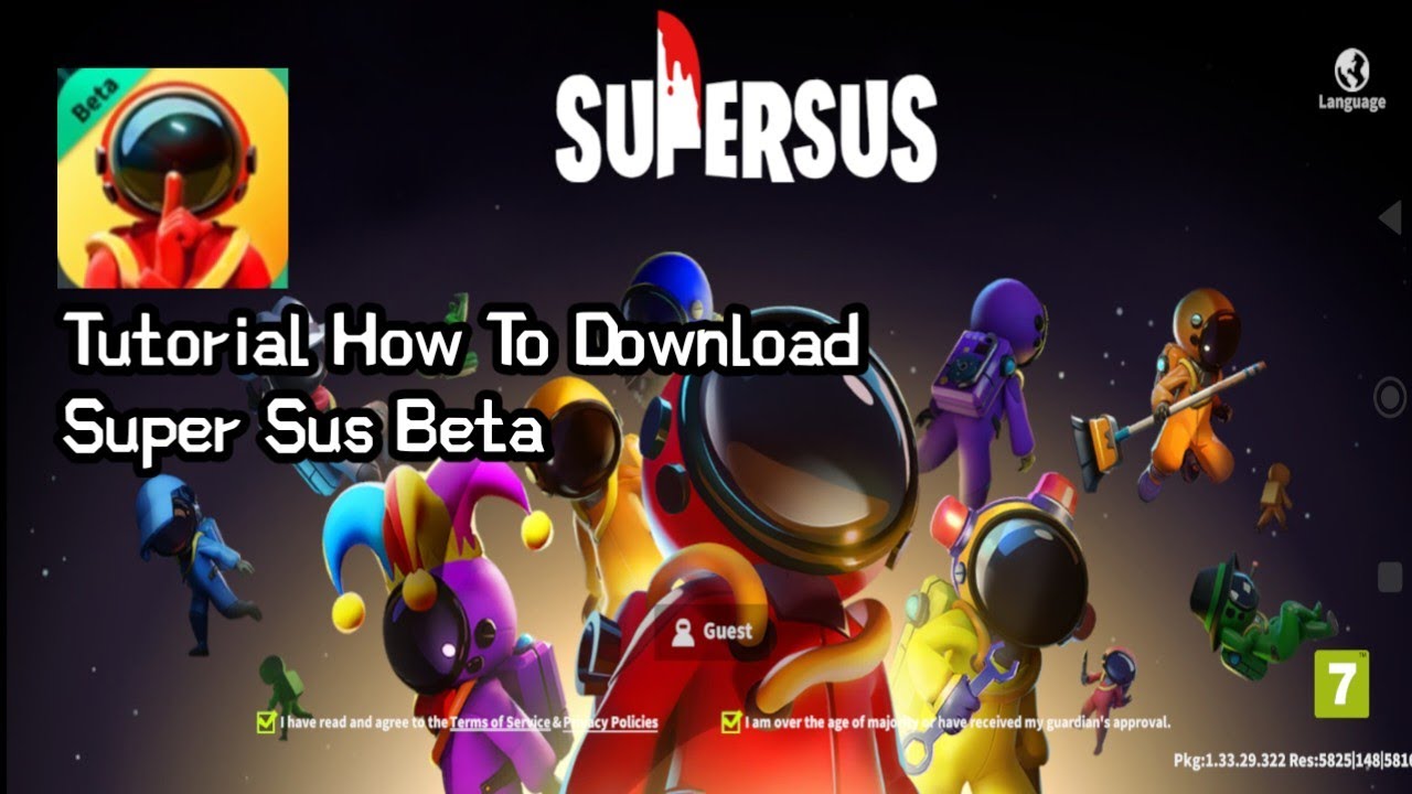 Super Sus Beta | Tutorial How To Download Super Sus Beta (Super Sus ...