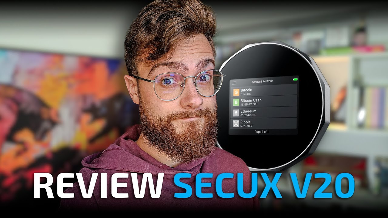 COLD WALLET SecuX V20 - QUÃO SEGURO ELA REALMENTE É? (REVIEW COMPLETO ...