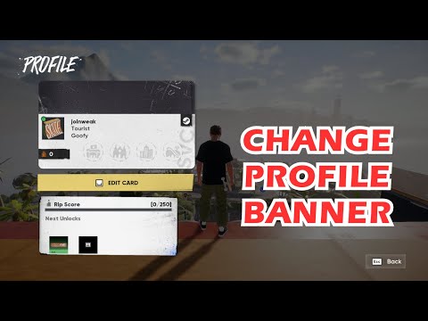 EA Skate How to Change Profile banner