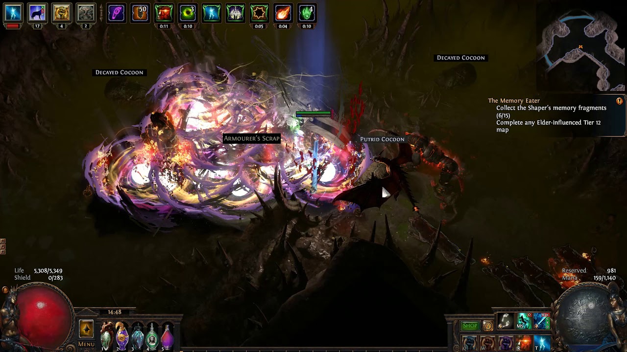 Path of Exile - Melee Elementalist Test Run - YouTube