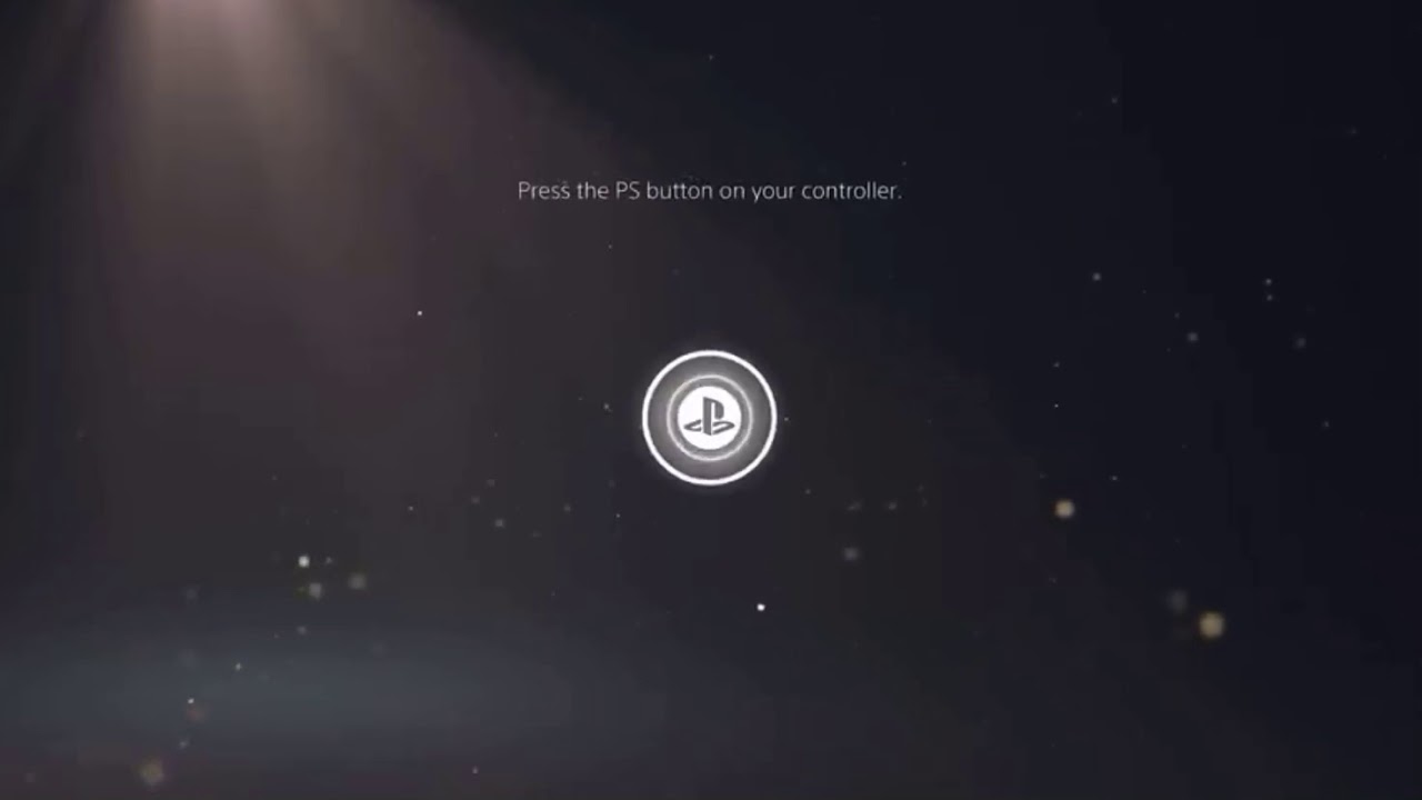 PlayStation 5 official start up screen - YouTube