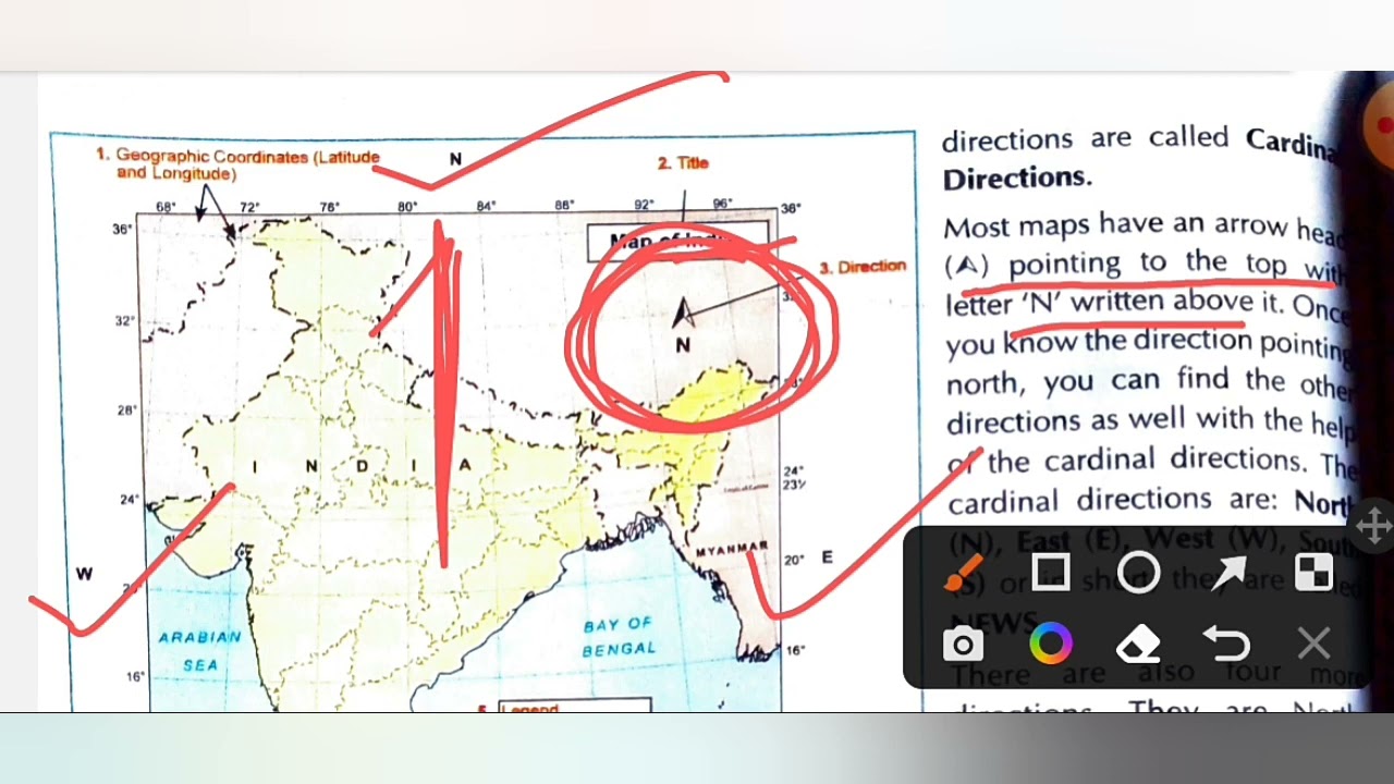 Maps and their Essential features|| Class-6th||Geography||Chapter-4 ...