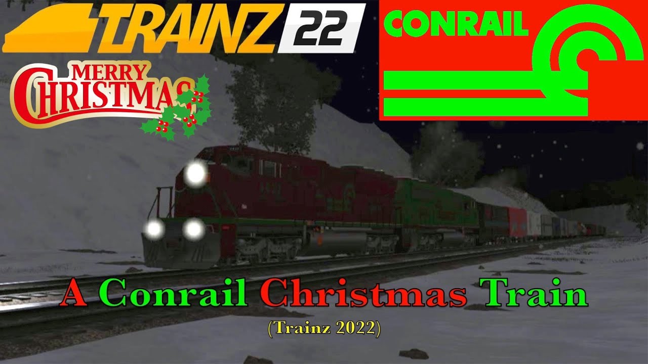 A Conrail Christmas Train (Trainz 2022) - YouTube