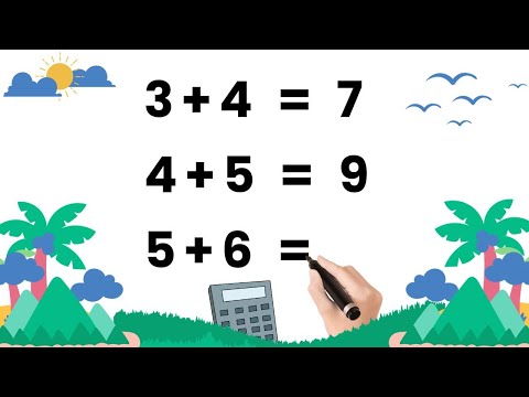 BERHITUNG CEPAT DUA BILANGAN DENGAN JARI | Belajar Penjumlahan Matematika Dasar Untuk Anak TK SD