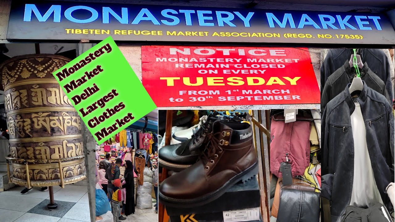 Monastery Market Delhi | winter collection || Tibetan market in Delhi ...