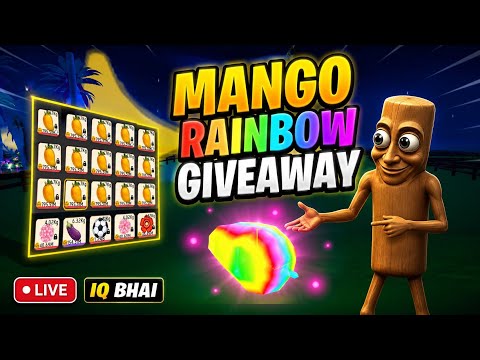 😱 2.14B Rainbow Mango Giveaway 🎁 | Biggest Giveaway Ever! 🔥 LIVE 🔴🌈