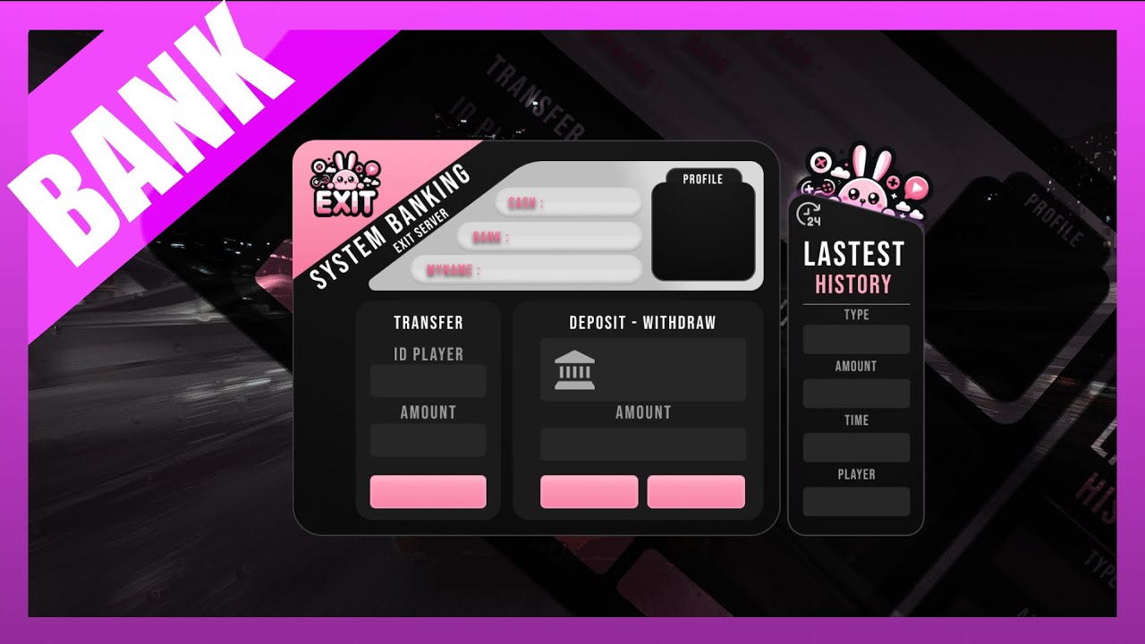 FIVEM SCRIPTS BANKING SYSTEM [NEXT] - YouTube