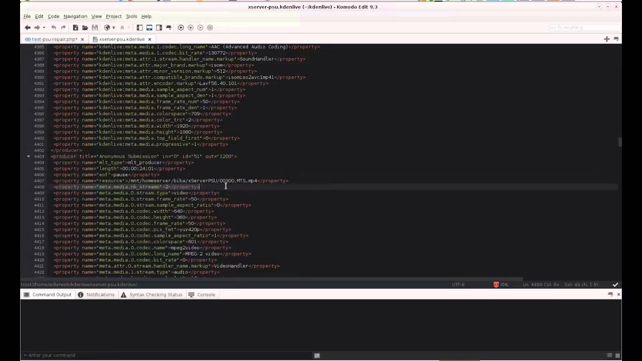 BitNotice #96 - Live-Scripting: Kdenlive-XML-Reparatur - YouTube