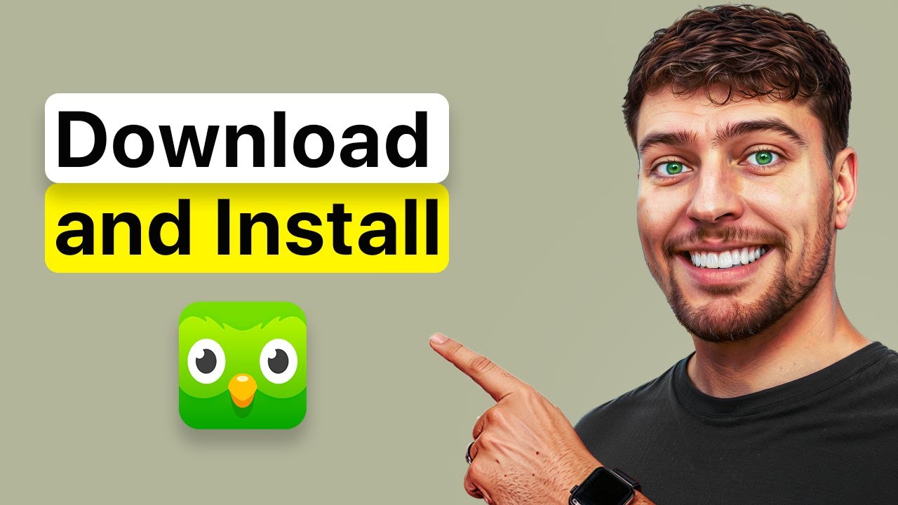 How to download and install Duolingo app - YouTube