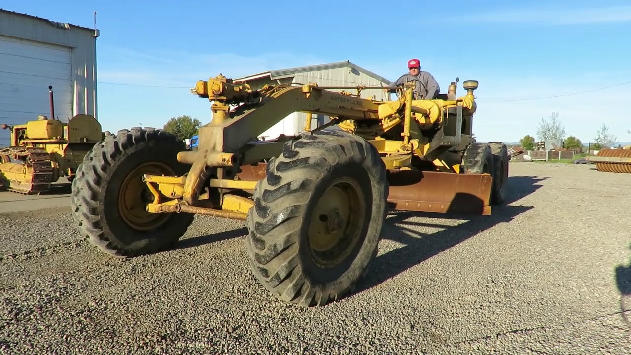 Caterpillar No. 12 Motor Grader - YouTube