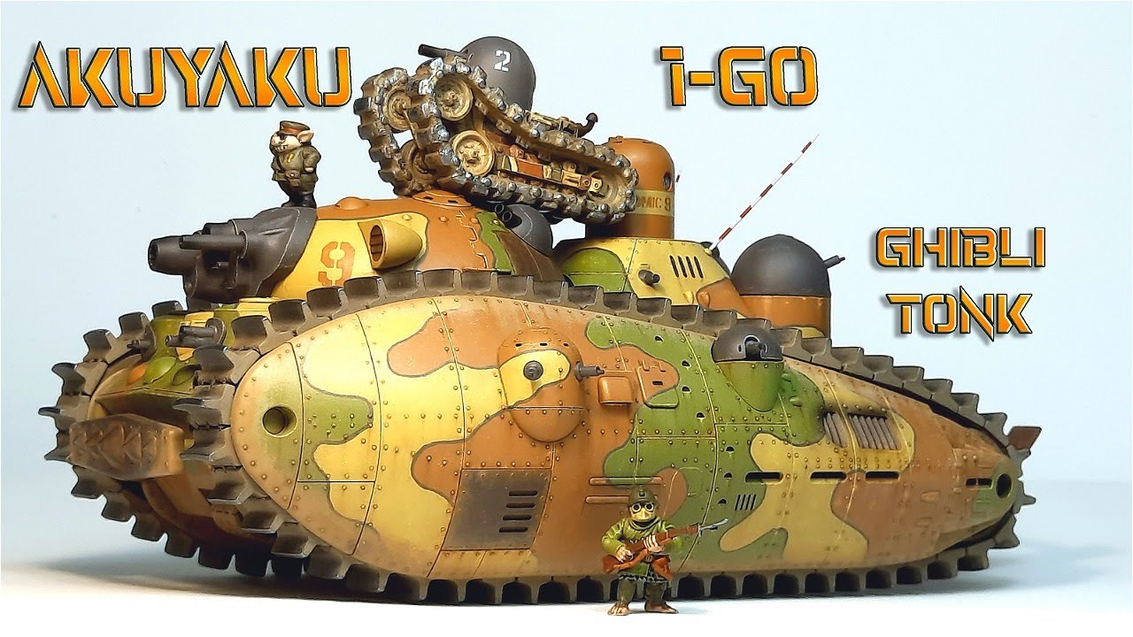 Akuyaku #1 GO: THIS massive GHIBLI TONK has taken me 3 years to make ...