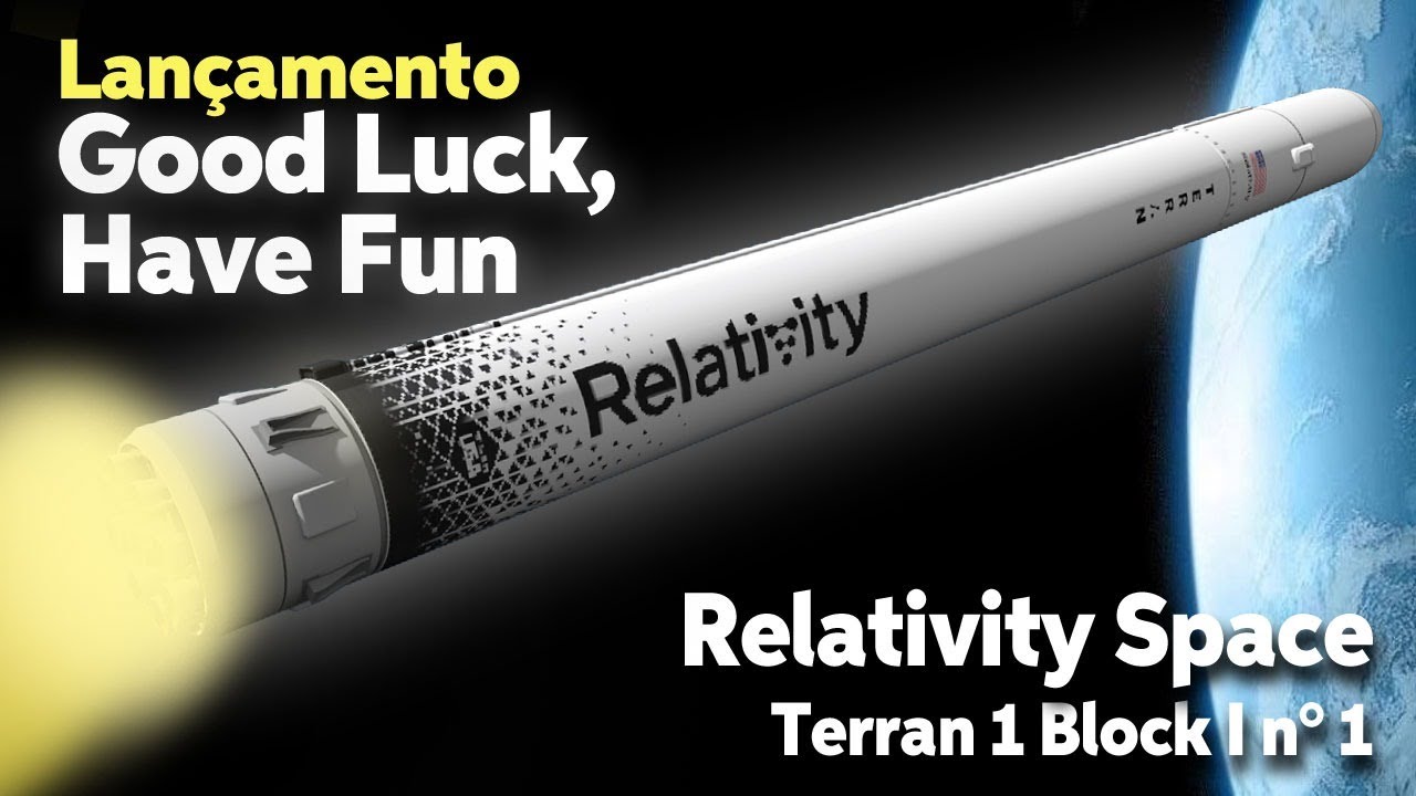 LANÇAMENTO DE TESTE DO FOGUETE TERRAN-1 (RELATIVITY SPACE) "GLHF" - YouTube